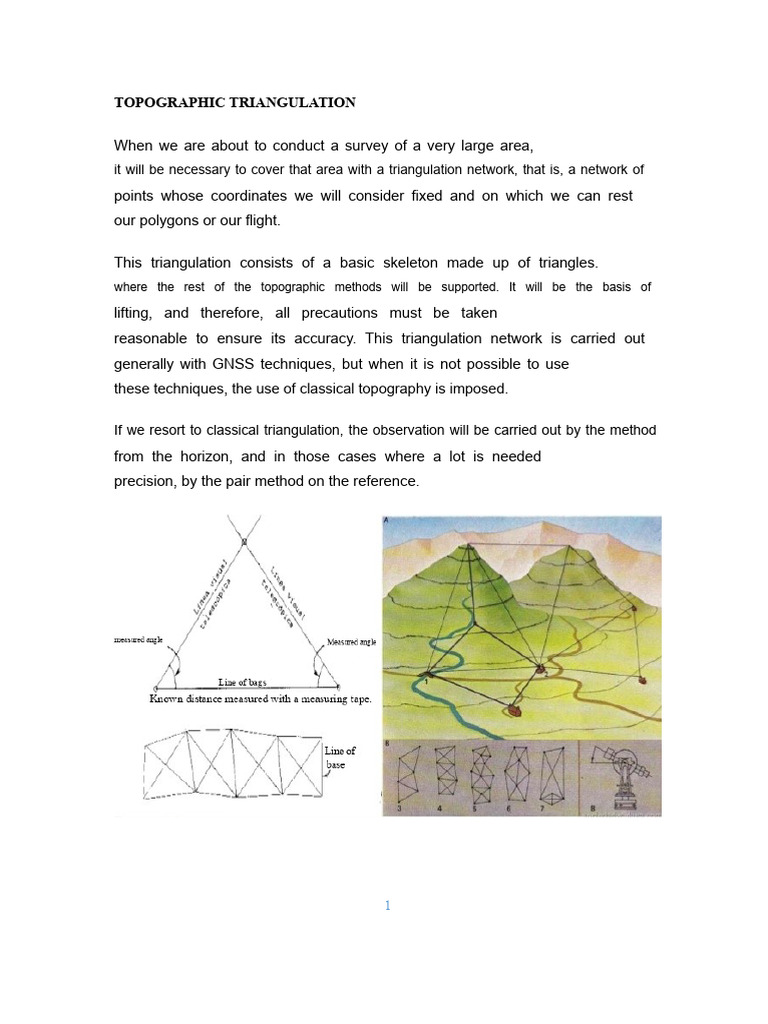 Understanding Resection in Surveying | PDF | Triangle | Topography