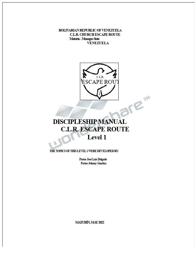Discipleship Manual: Bible Study Guide | PDF | Bible | God