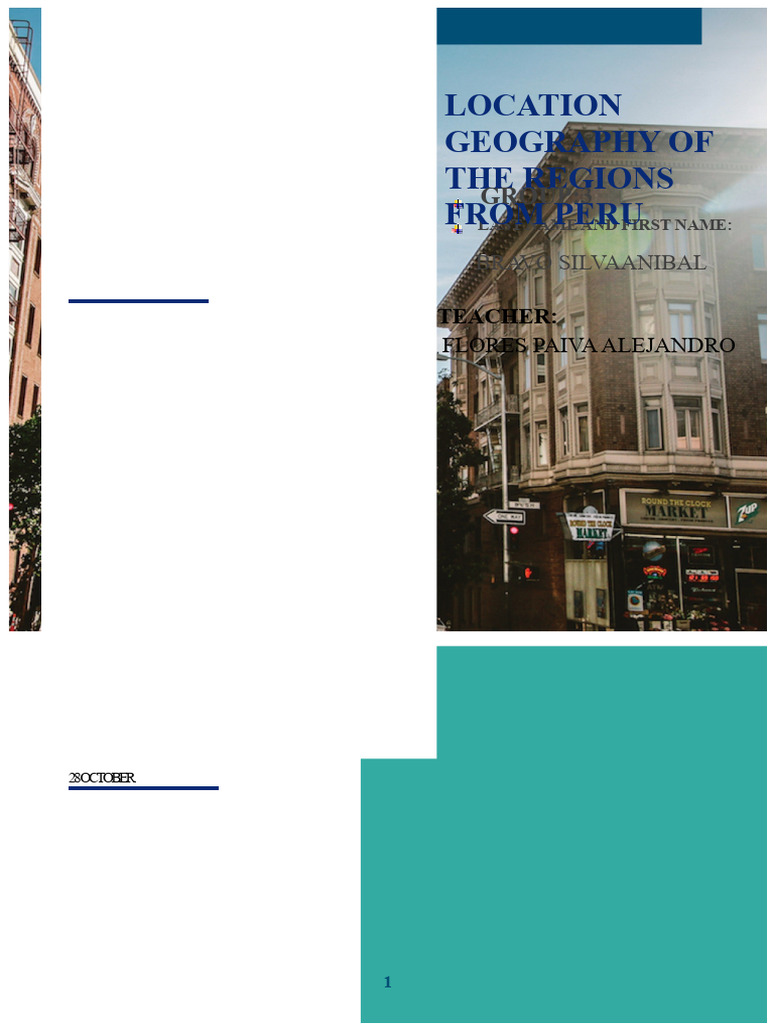 Geography and Regions of Peru | PDF | Biodiversity | Earth Sciences
