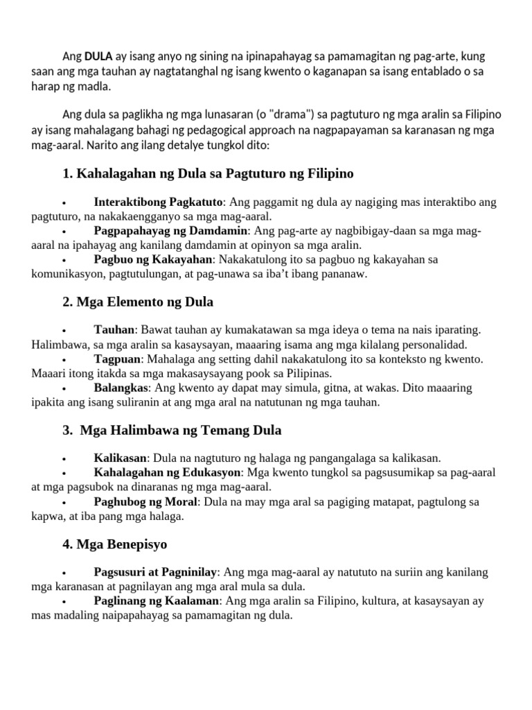 Dula at Komiks Strip | PDF