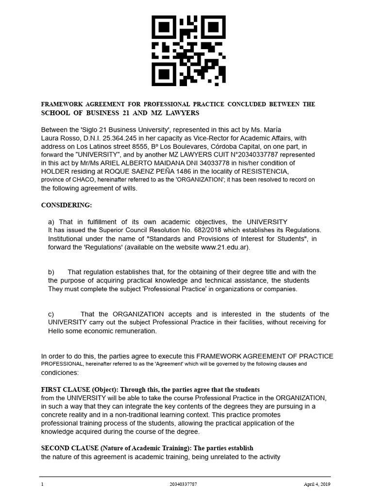 Framework Agreement 21st Century | PDF | Common Law | Justice
