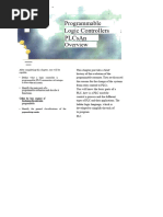 Industrial Programmable Automation | PDF | Programmable Logic Controller | Computer Program
