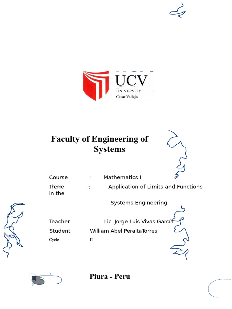 Engineering Applications of Limits & Functions | PDF | Trigonometric ...