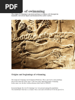 History and Evolution of Swimming | PDF | Swimming (Sport) | Swimming