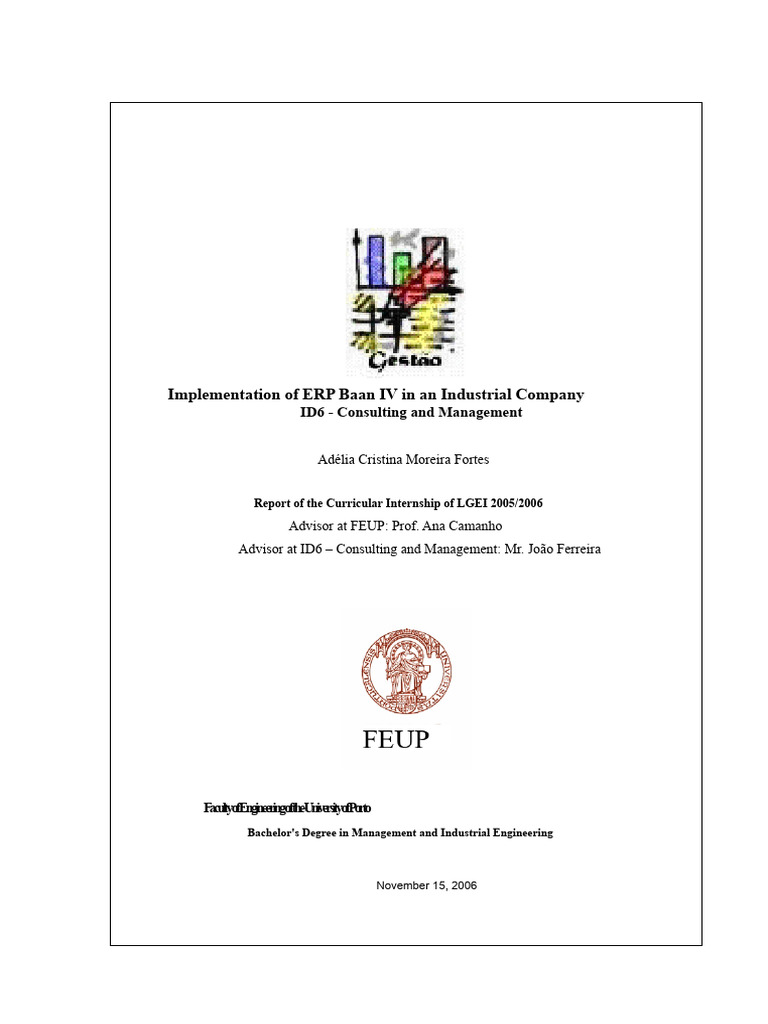 ERP Baan IV Implementation in SME | PDF | Enterprise Resource Planning ...