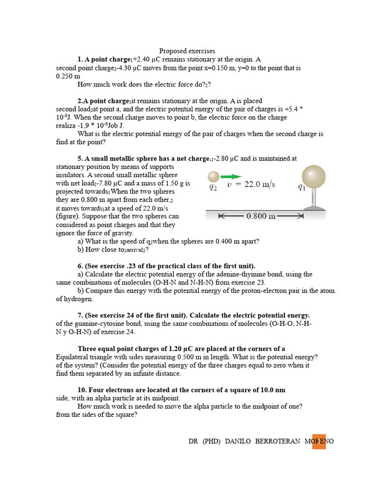 Physics - Practical Exercises | PDF | Ion | Electron