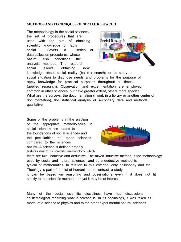 Methods and Techniques of Social Research | PDF | Methodology | Science