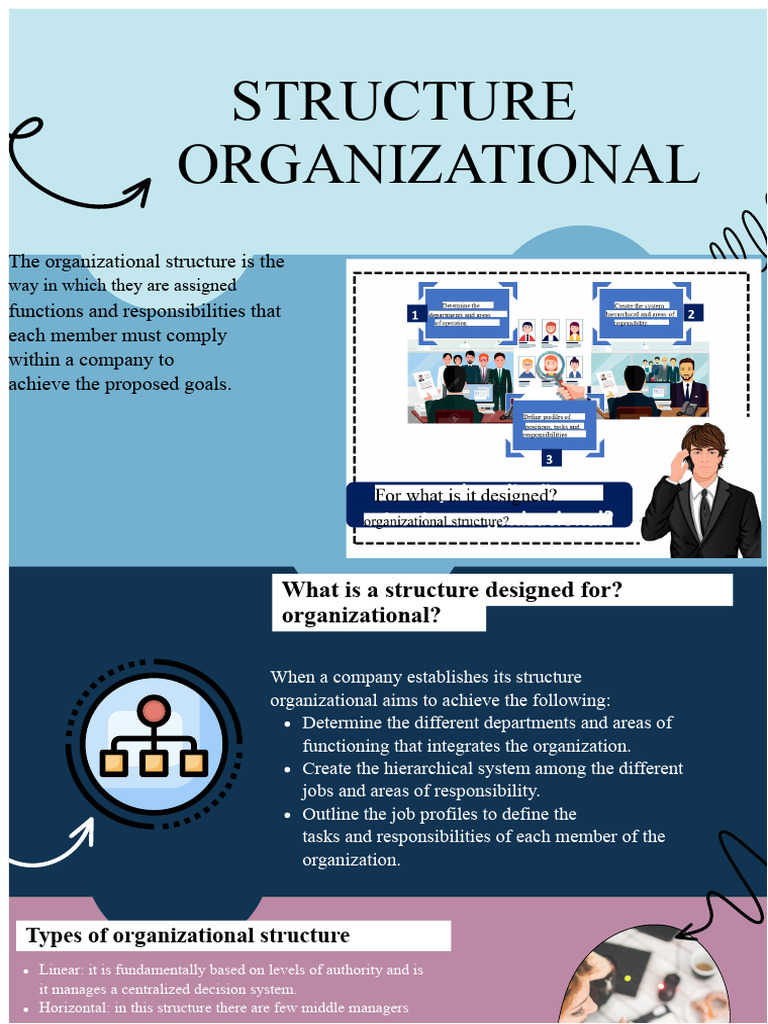 Infographic On The Structure of Organizations | PDF