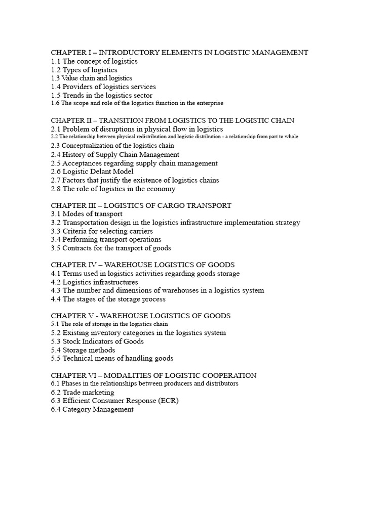 Supply Chain Management | PDF | Logistics | Supply Chain