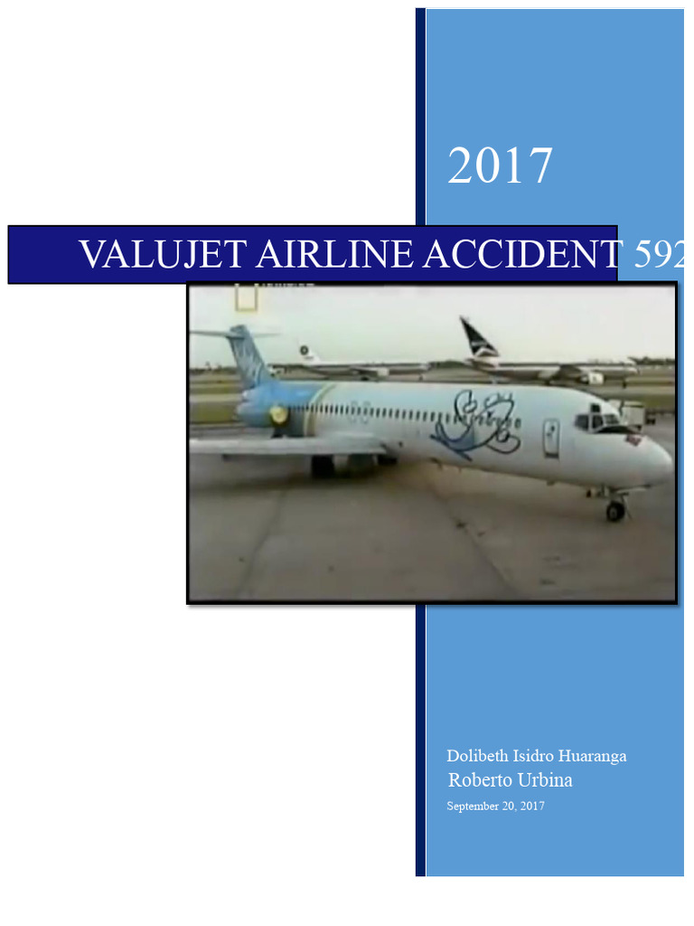 ValuJet Flight 592 Accident | PDF | Aviation | Aviation Accidents And ...