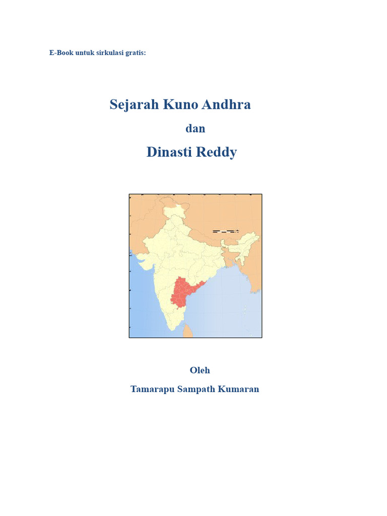 Sejarah Kuno Andhra dan Dinasti Reddy | PDF