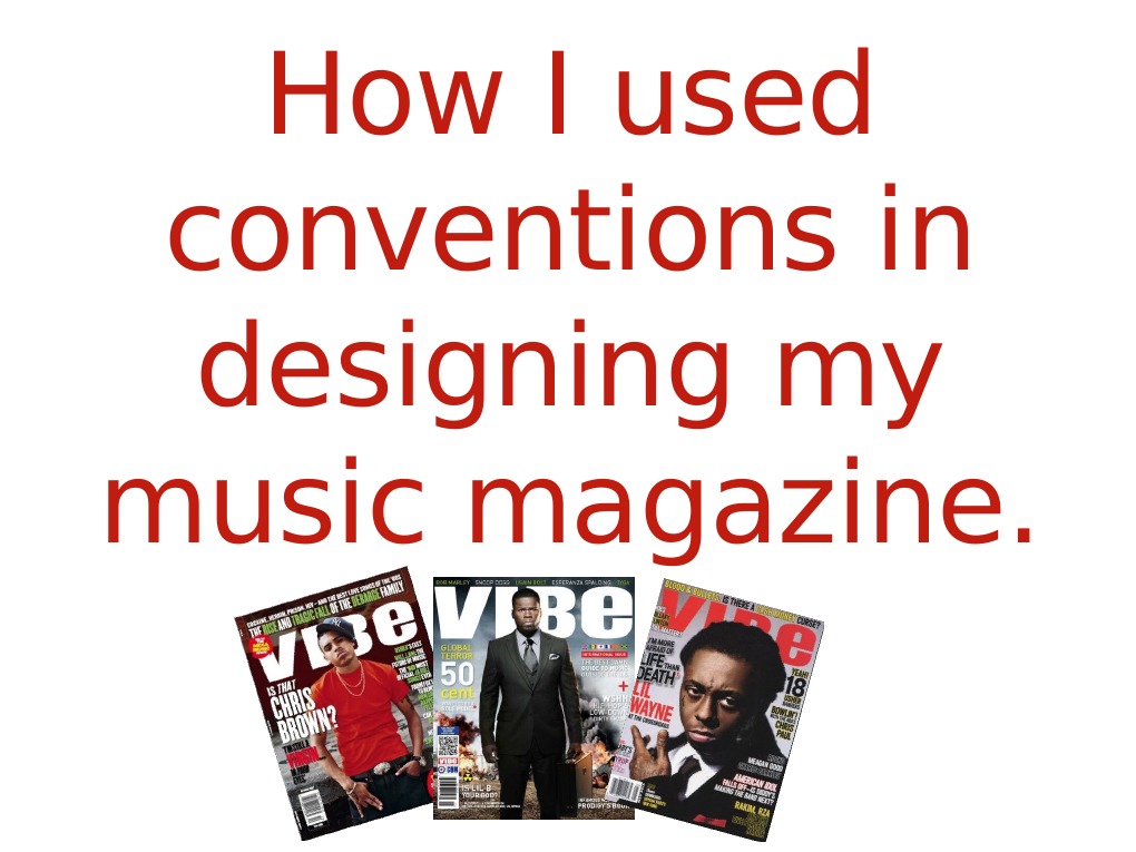 Music Magazine Design Conventions | PDF