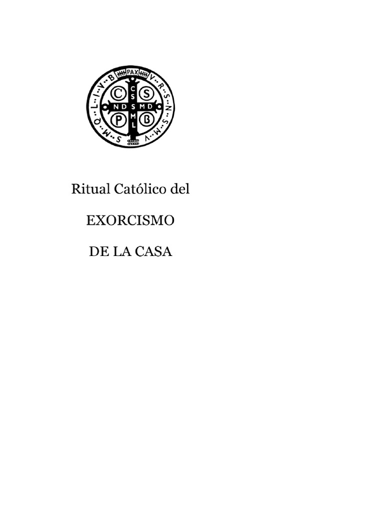 Ritual Católico - Exorcismo de La Casa | PDF