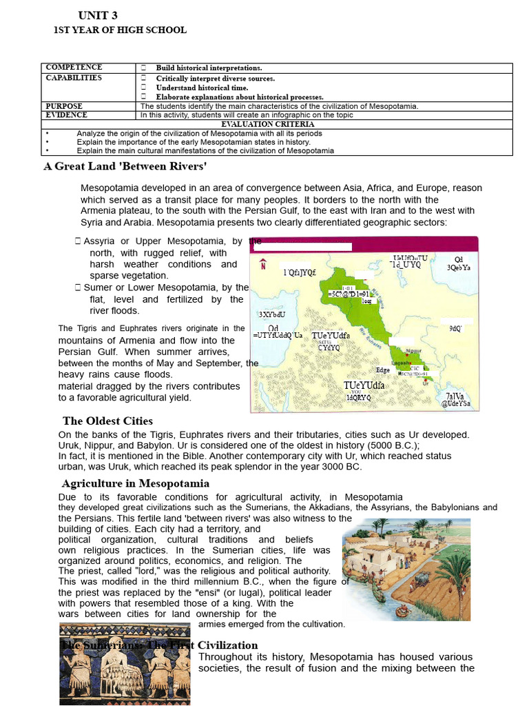 Mesopotamia and Sumerian Civilization Overview | PDF | Mesopotamia | Sumer