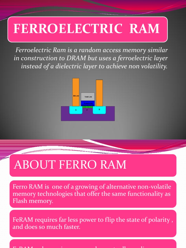 Ferroelectric RAM | PDF | Electrical Engineering | Electronic Engineering