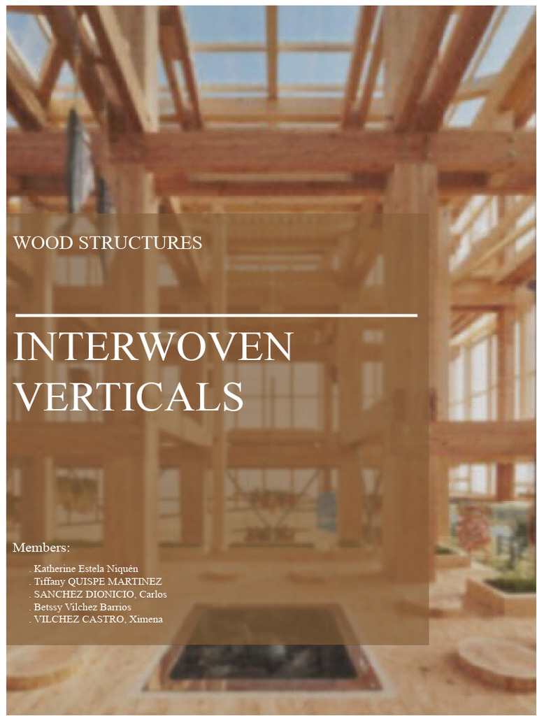 Vertical Frameworks in Wooden Structures | PDF | Wall | Framing ...
