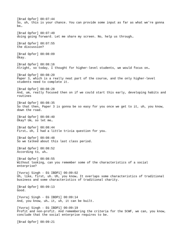 Meeting Saved Closed Caption | PDF