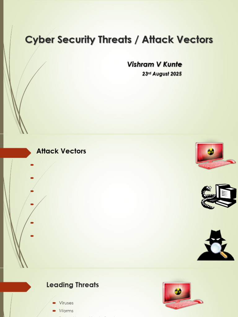 Attacks Threats Fifth 16082025 | PDF | Computer Virus | Phishing