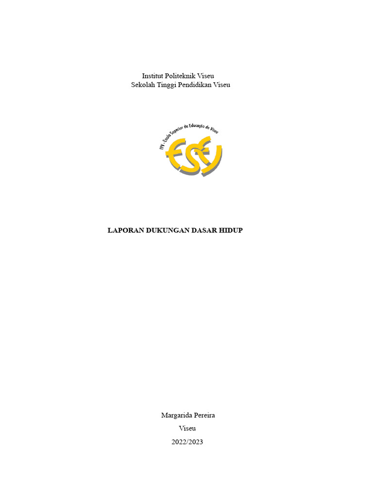 Laporan SBV - Individu (Akhir) | PDF