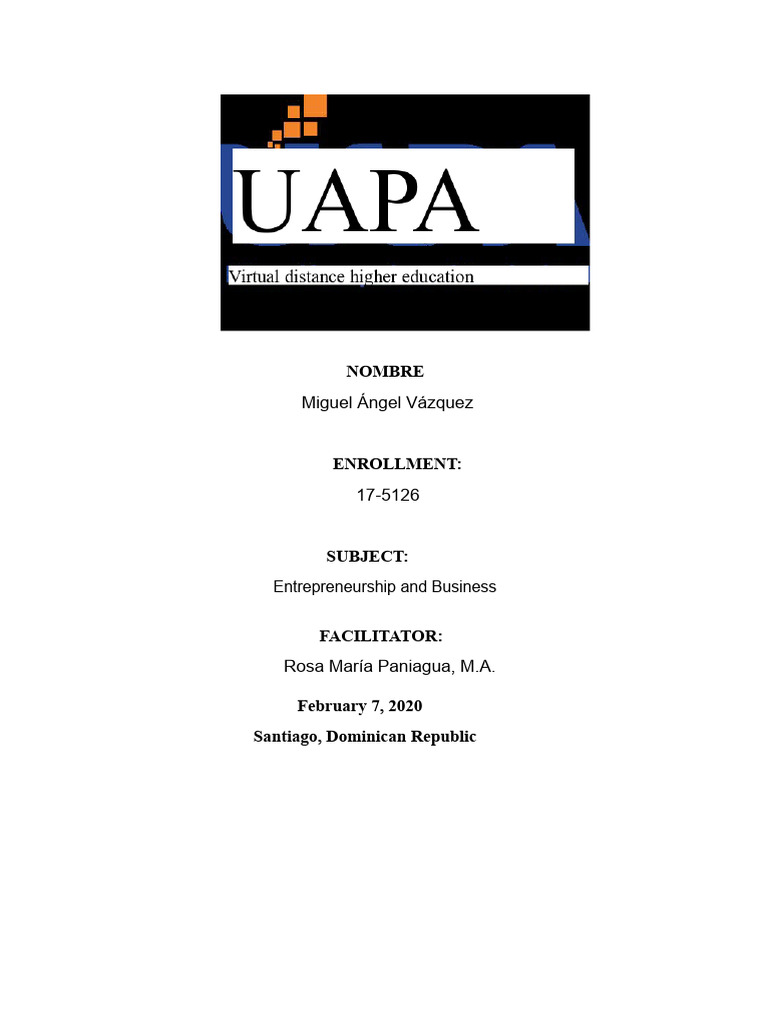 Task 3 Entrepreneurship and Business | PDF | Business Model ...