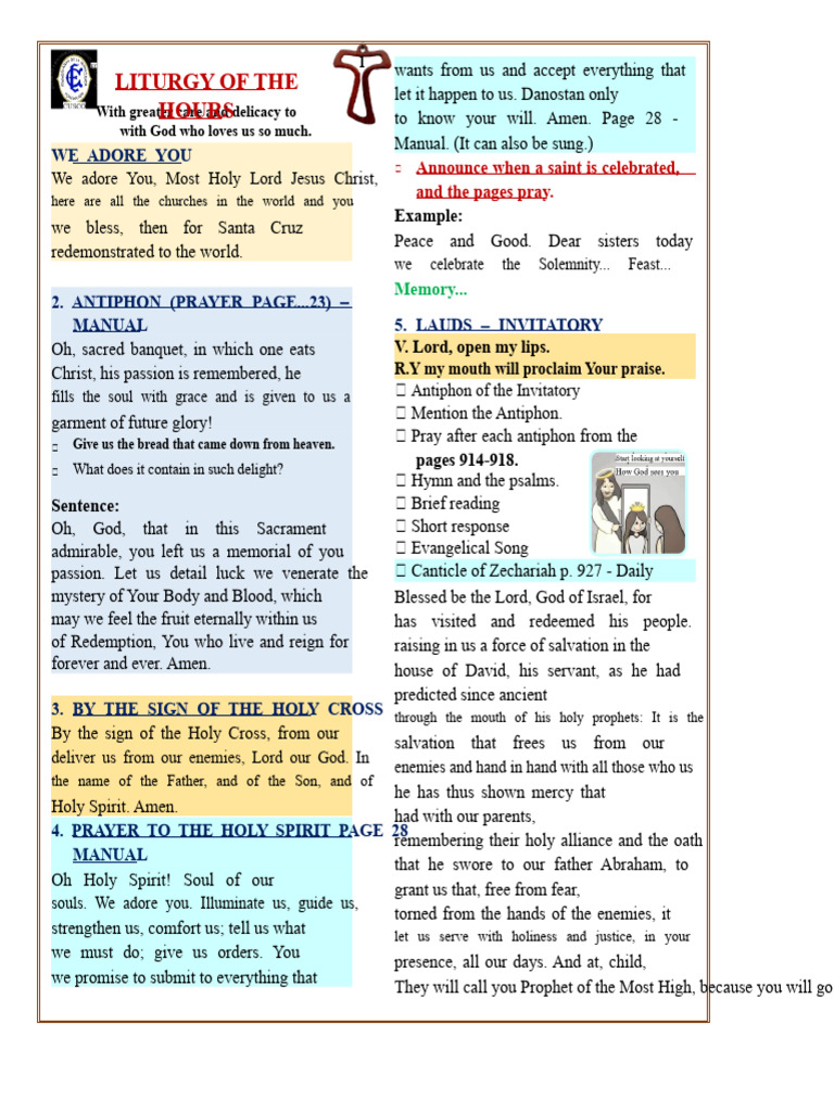 Liturgy and Prayers Manual Guide | PDF | Salvation | Christian Worship ...