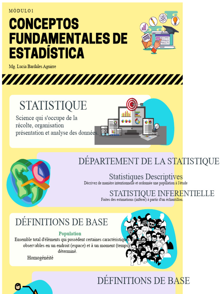 Introduction à la Statistique et Concepts Clés | PDF