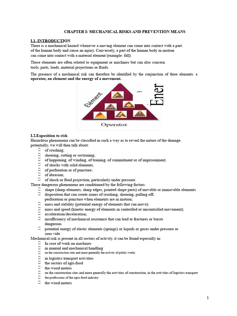 Mechanical Risks and Prevention Strategies | PDF | Risk | Radio