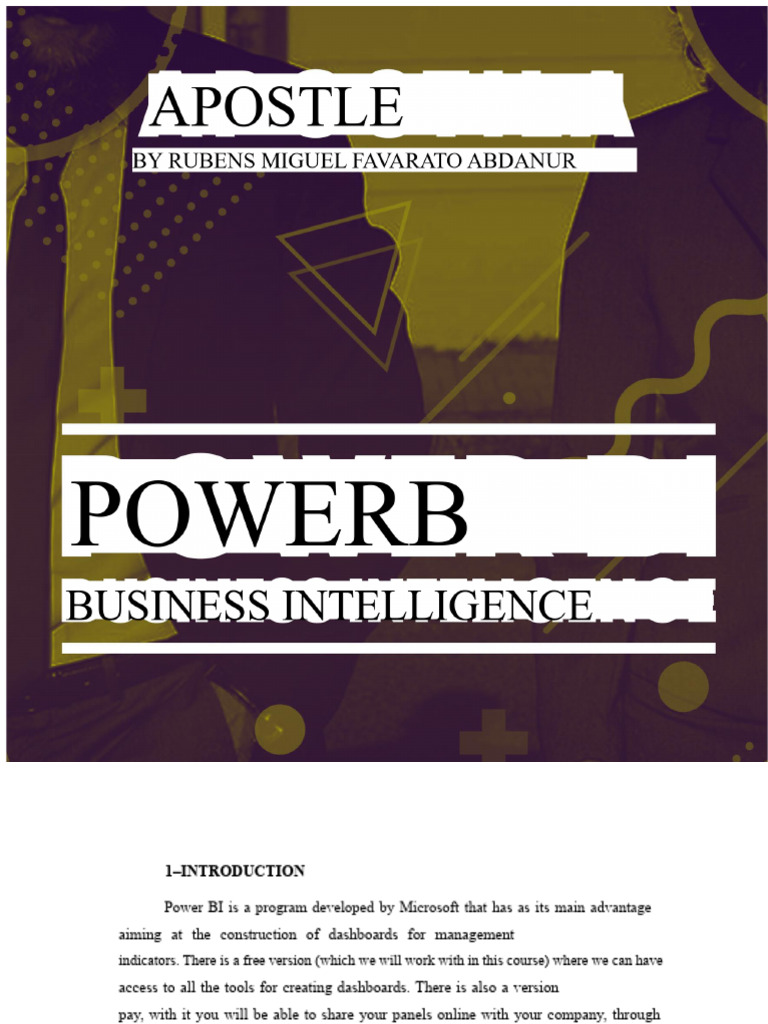 Power BI Workbook | PDF | Databases | Database Index