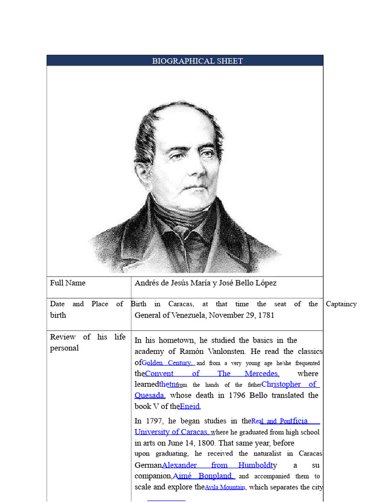Biographical Data (HISTORY) | PDF