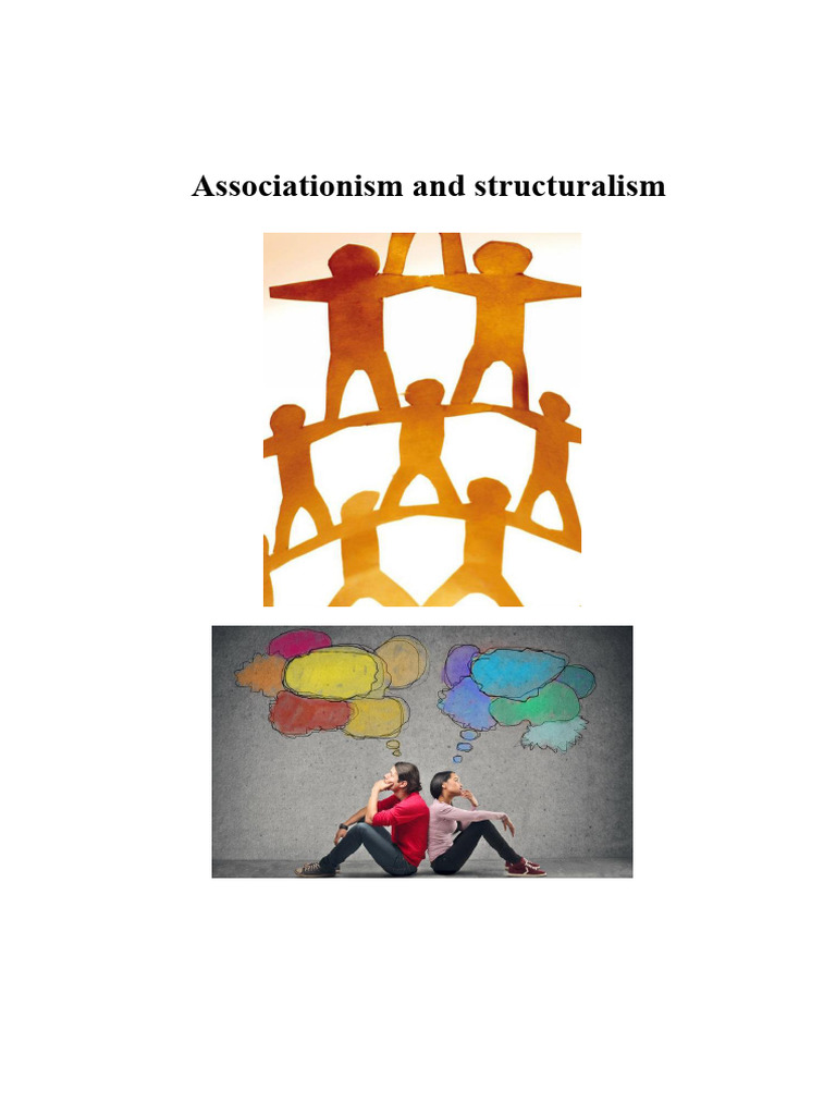 Associationism and Structuralism | PDF | Idea | Psychology