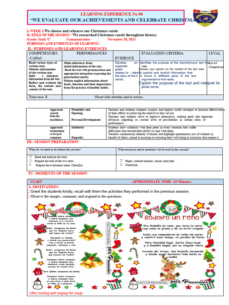 History of Christmas Carols | PDF | Information | Evaluation