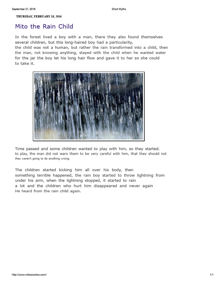 Short Myths | PDF