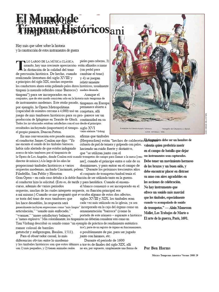 El Mundo de Los Timpanis Históricos PDF | PDF
