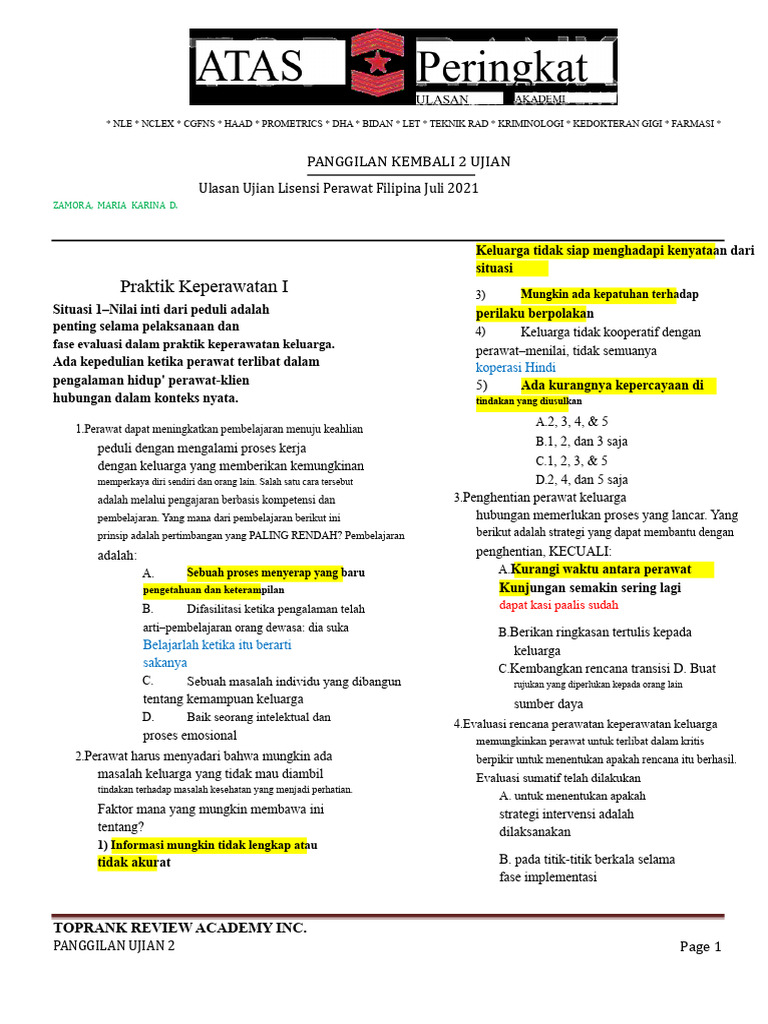 Ratio R2 NP 1 | PDF