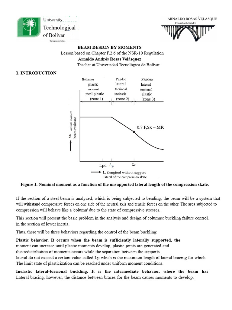 Beam Design by Moments | PDF | Buckling | Beam (Structure)