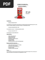 Holcim Portland Cement Type 1 Specs | PDF | Concrete | Cement