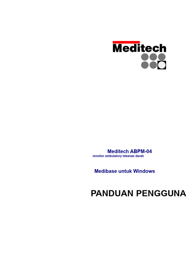 Meditech ABPM 04 | PDF