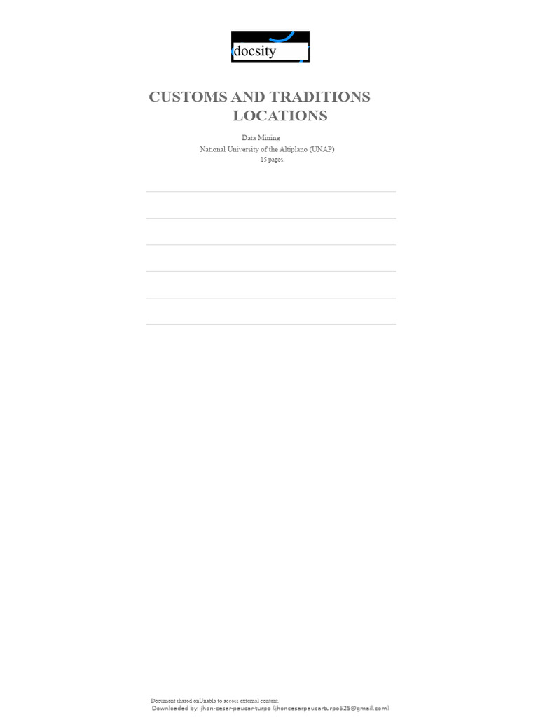Customs and Traditions To Conserve Natural Resources | PDF | Forest ...