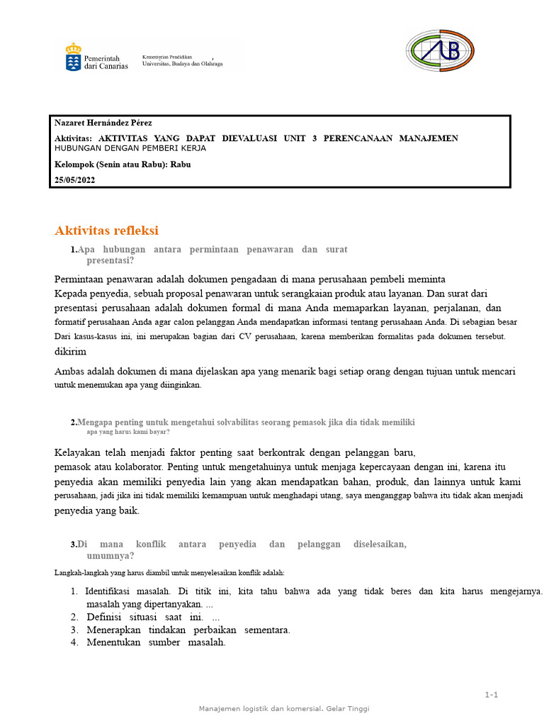 Manajemen Hubungan Pemasok dan Pelanggan | PDF