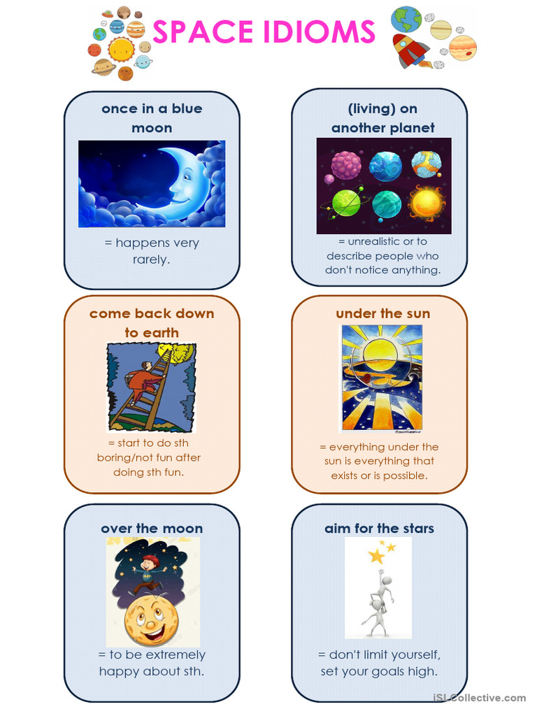 Space Idioms | PDF