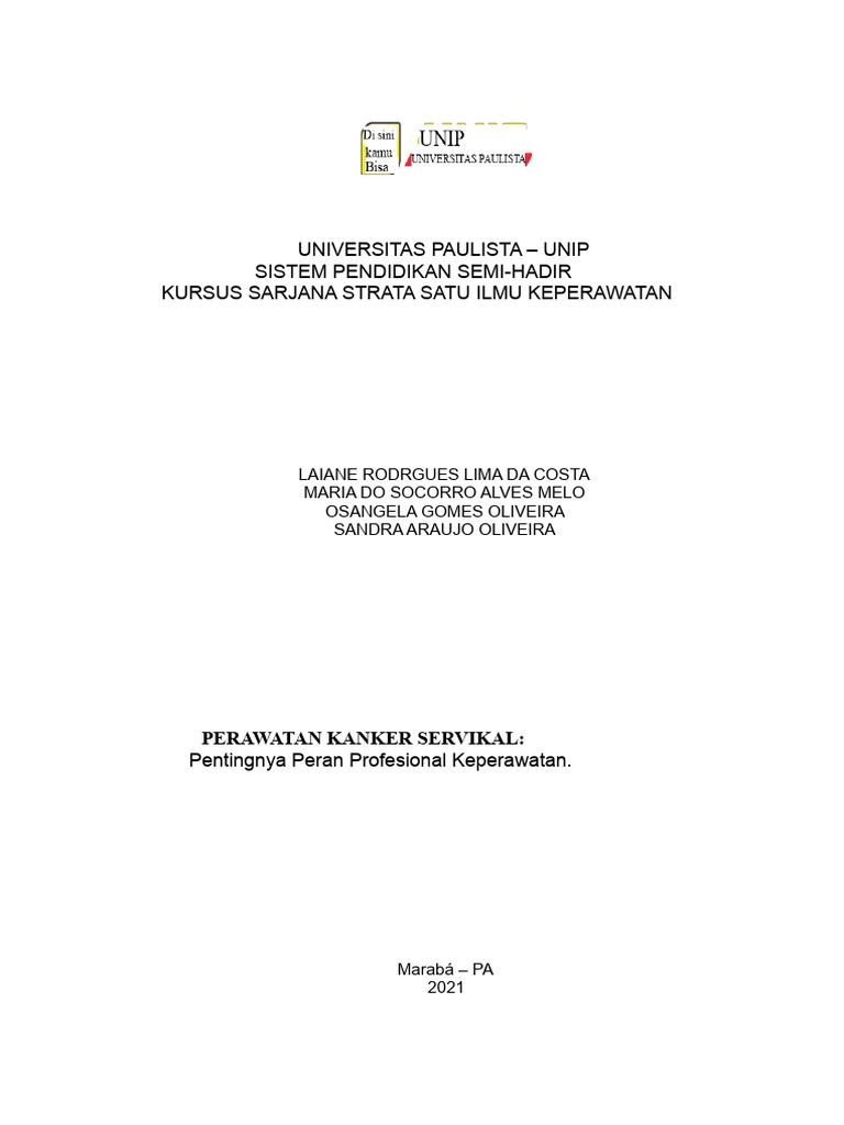 Pre-Proyek TCC - Unip | PDF