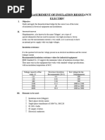 Insulation Resistance Correction Factors | PDF | Electrical Resistance ...