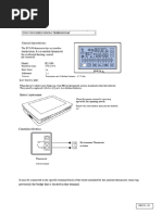 Ultronic LCD Weather Clock Guide | PDF | Clock | Time