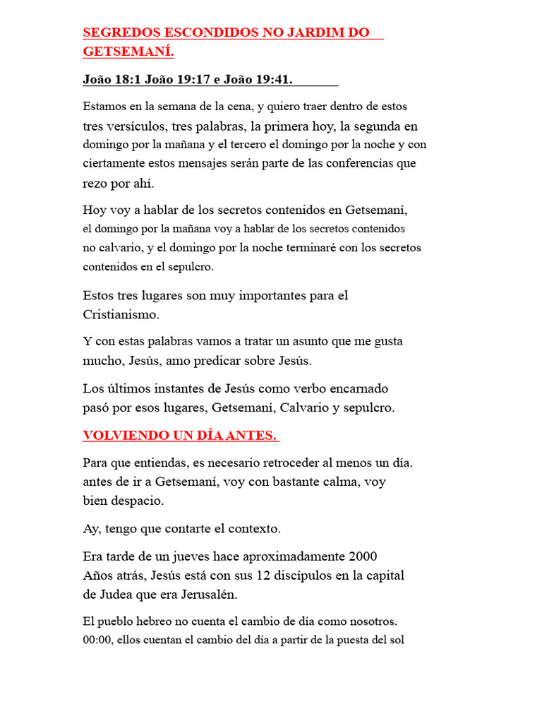 Secretos de Getsemaní Revelados | PDF | Jesús | Aceite de oliva