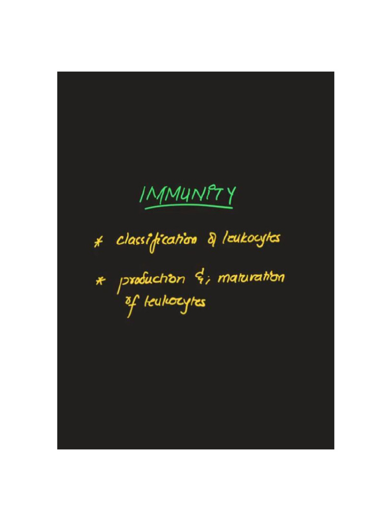 Alevel Biology Notes: Immunity | PDF