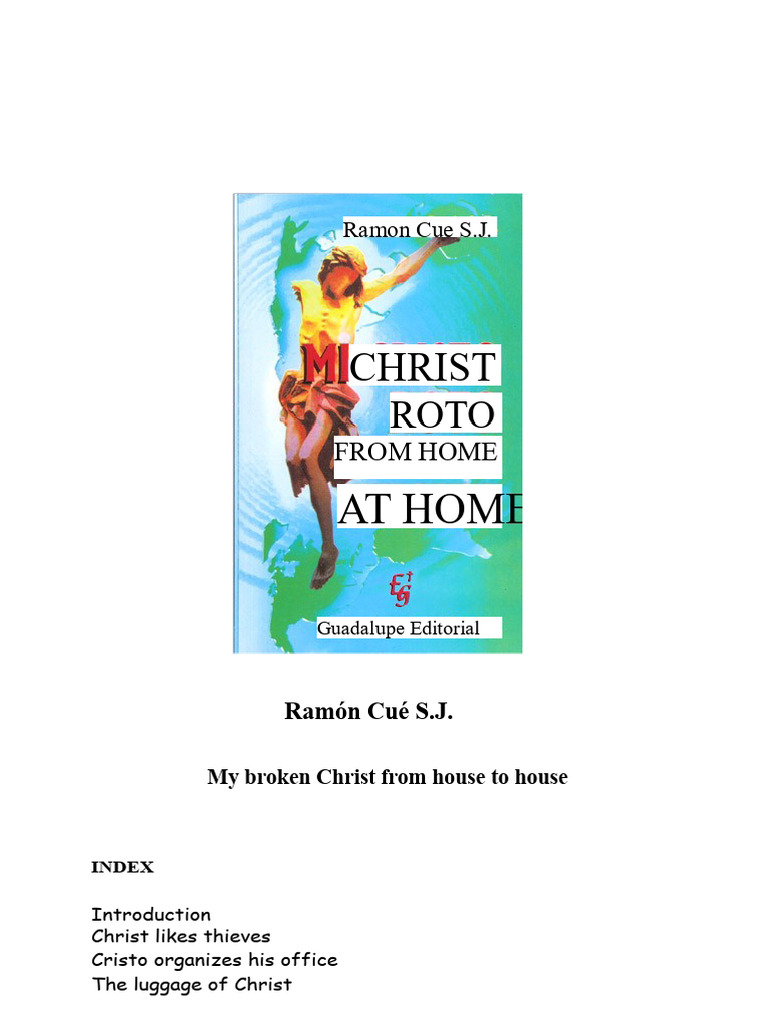 My Broken Christ From House To House - Ramón Cué S.J. | PDF | Jesus ...