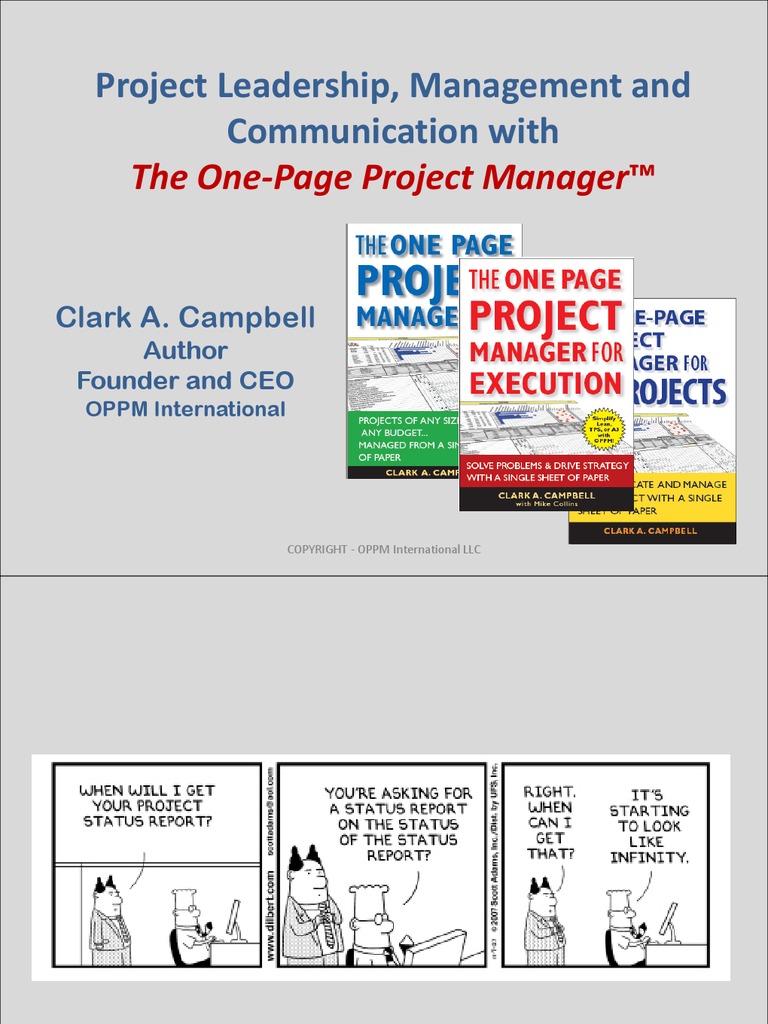 10_oppm_slides1 | Project Management | Business
