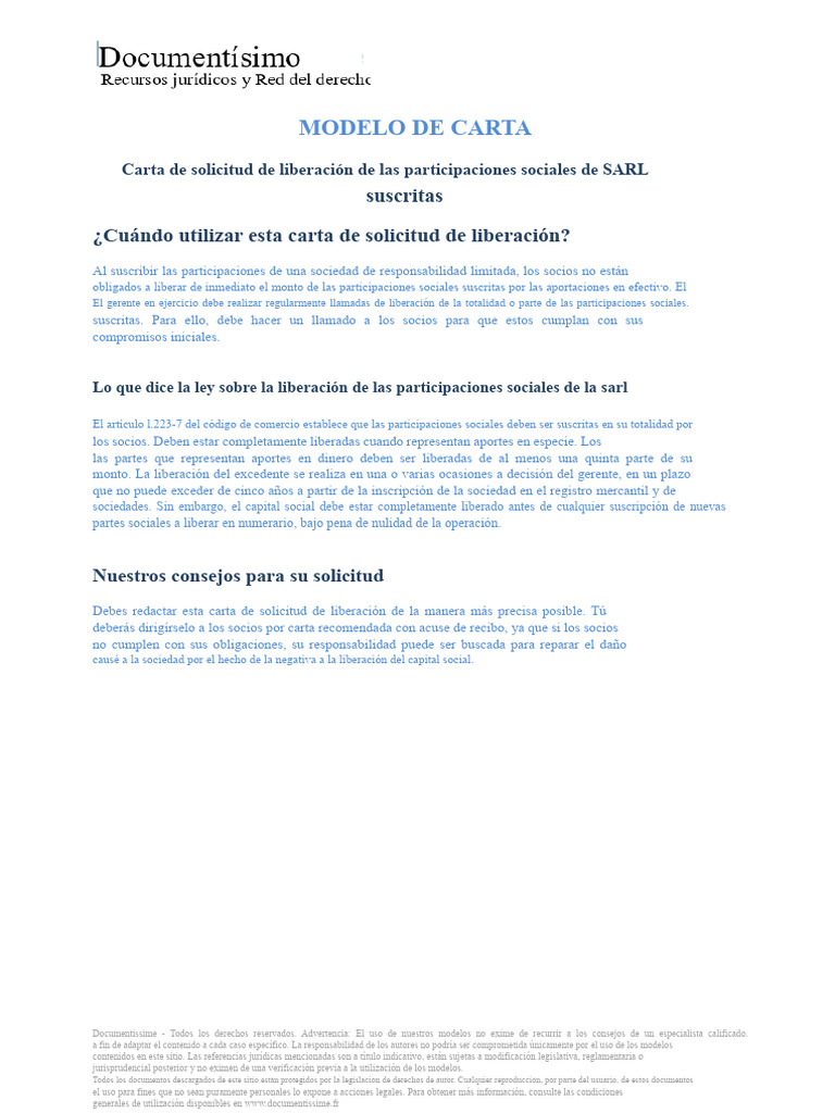 carta-de-solicitud-de-liberación-de-las-partes-sociales-de-sarl ...