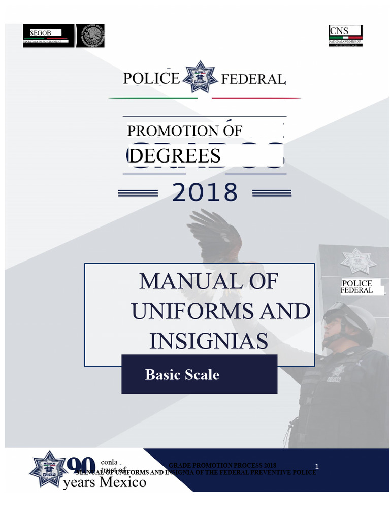Uniform and Insignia Manual | PDF | Inspector | Boot