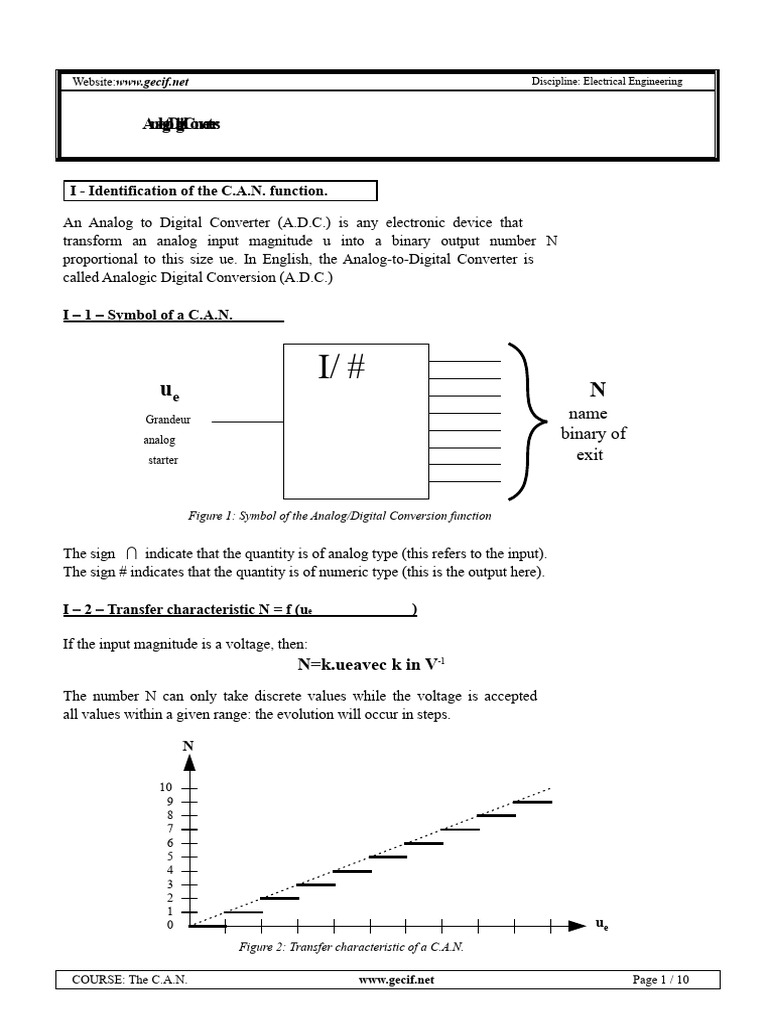 Analog To Digital Converters | PDF | Analog To Digital Converter ...